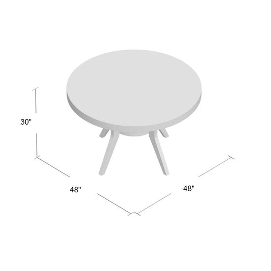 Round Dining Table: 48'' Dining Table – Studio GKW
